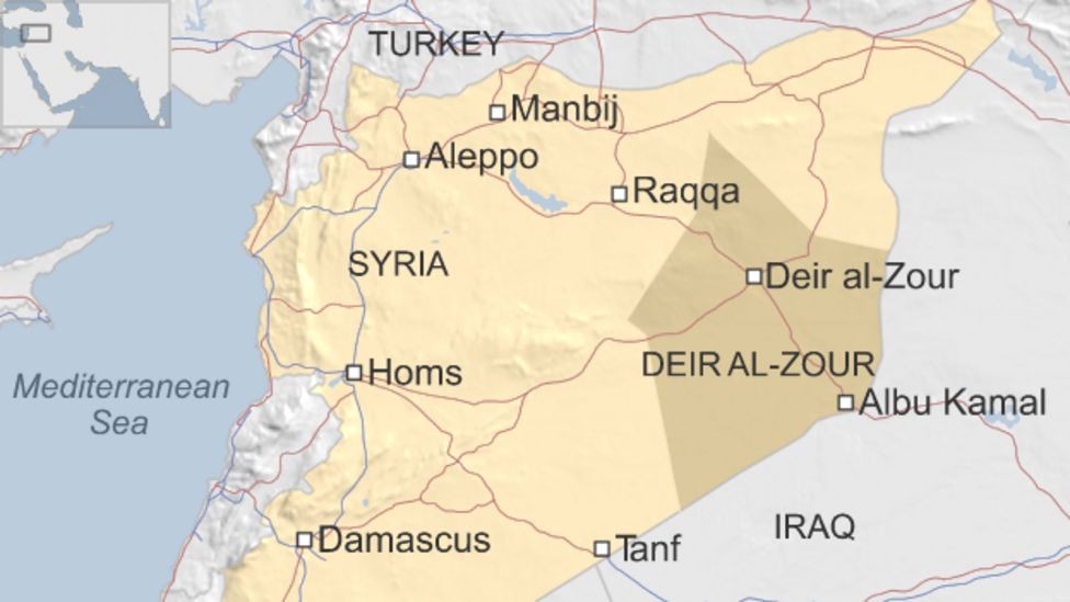 Syria conflict: Rebels 'move on IS-held town near Iraq border' - BBC News