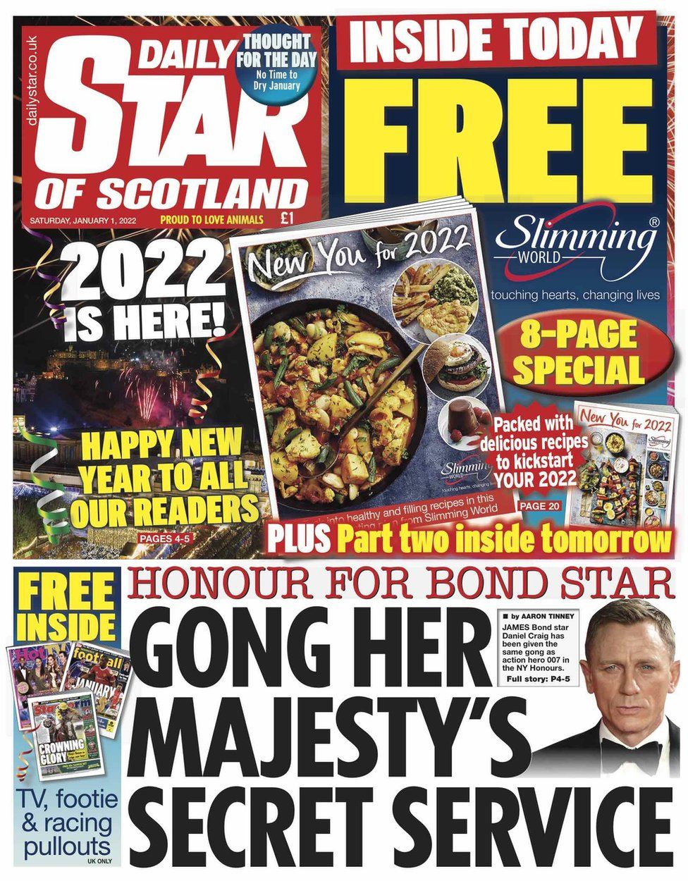 Scotland's papers: 'Knight fever' and 'The great Hogmanay getaway ...