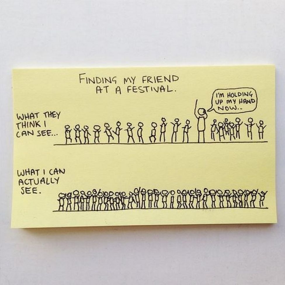 From Post-it notes to published cartoonist - BBC News