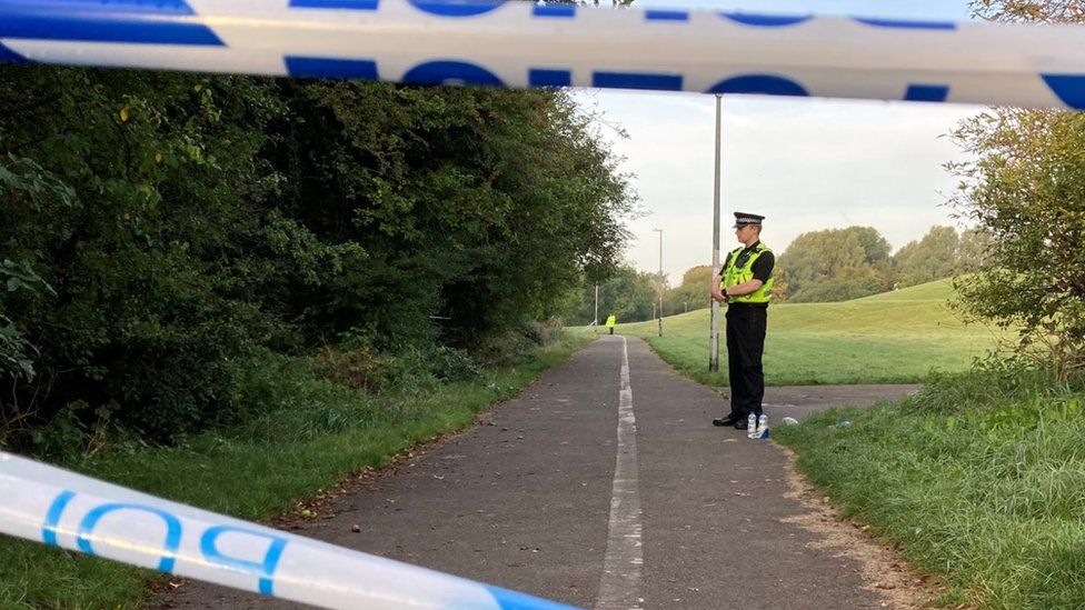 Swindon murder: Man stabbed to death in field - BBC News