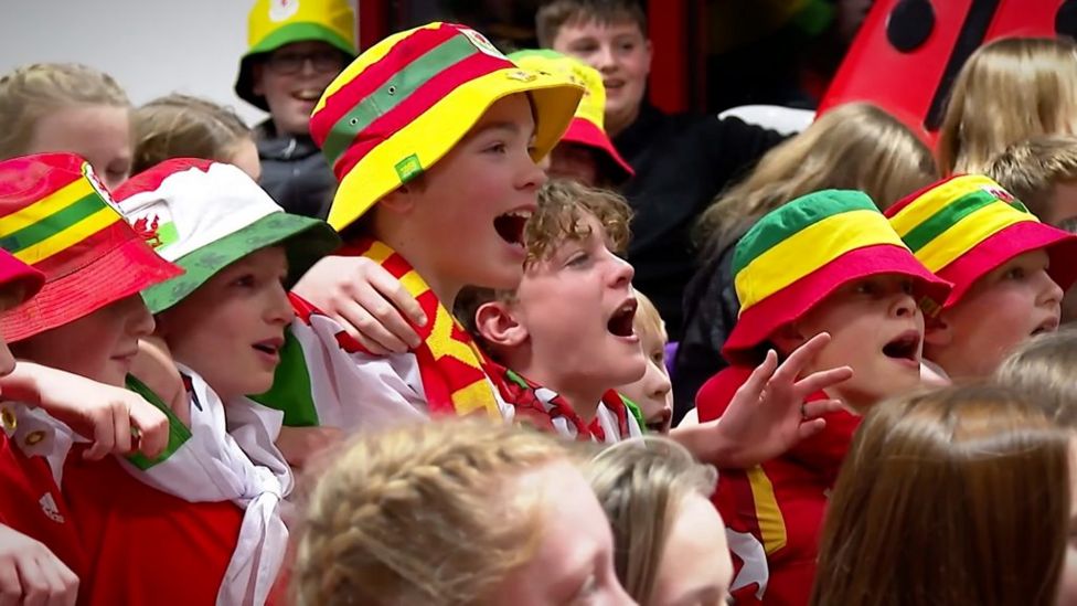 Wales fans heartbroken as England end World Cup dream - BBC News