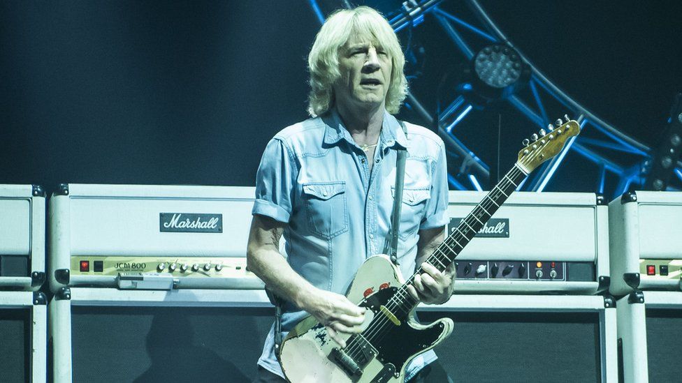Status Quo's Rick Parfitt treated after 'heart attack' - BBC News