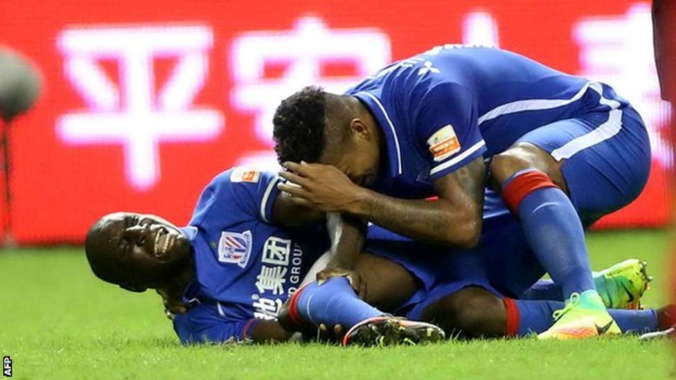 Demba Ba: Ex-Chelsea striker will not retire after injury in Chinese ...