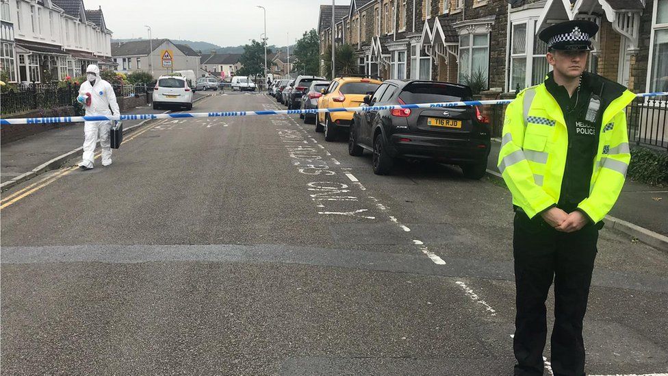 Llanelli street death 'now a murder investigation' - BBC News