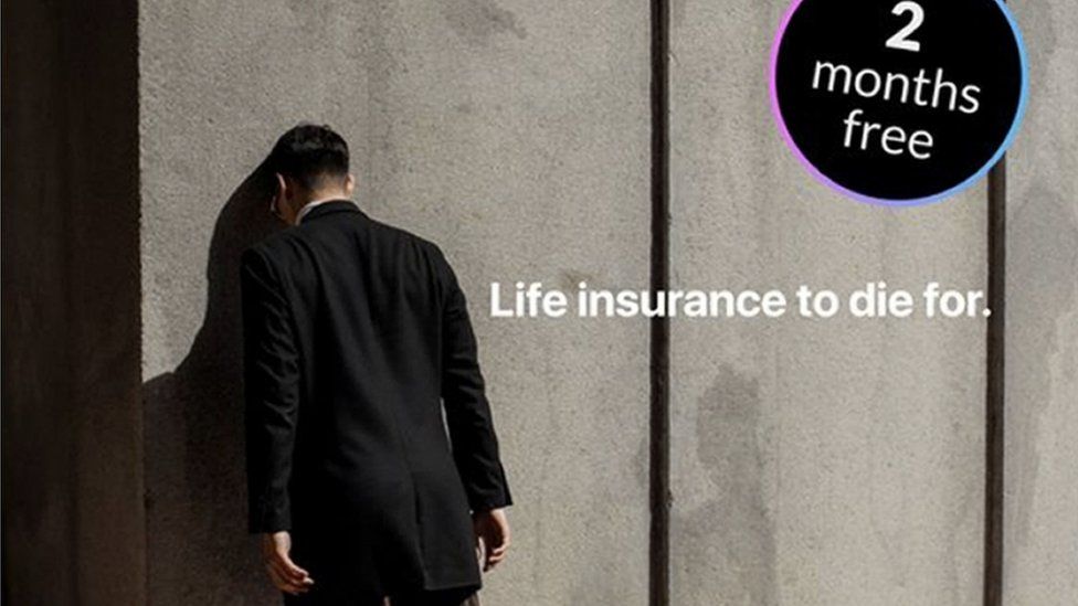 Life insurance firm DeadHappy's ad banned for 'trivialising suicide ...