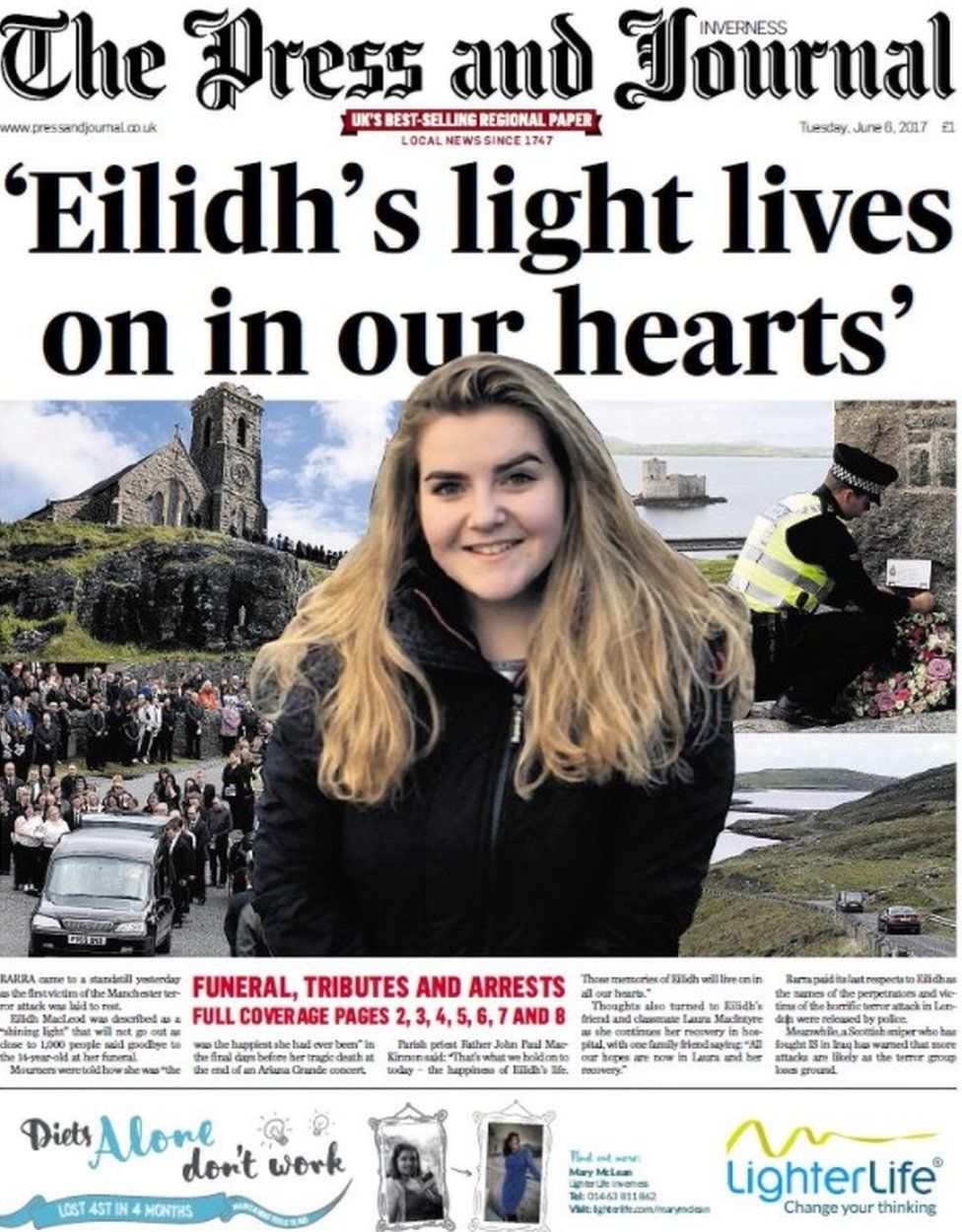 Scotland's papers: London Bridge killer was TV jihadi - BBC News