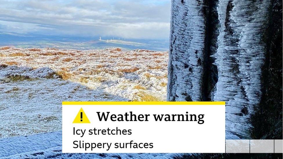 Weather warnings: Frost and ice expected in eastern counties of NI ...