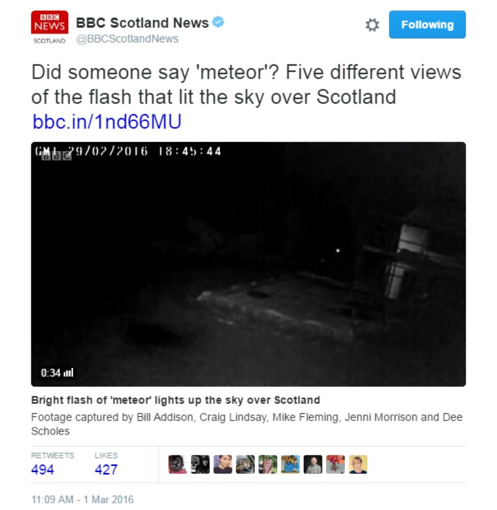 Scotland's 2016 in tweets: Brexit, giant wasps, comets and Storm ...