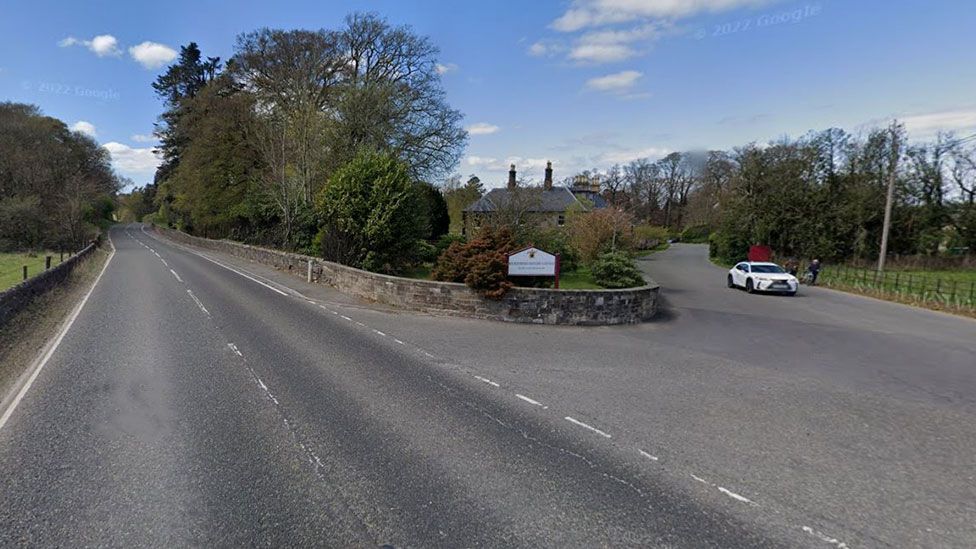 Woman, 64, killed in crash near Dumfries House - BBC News