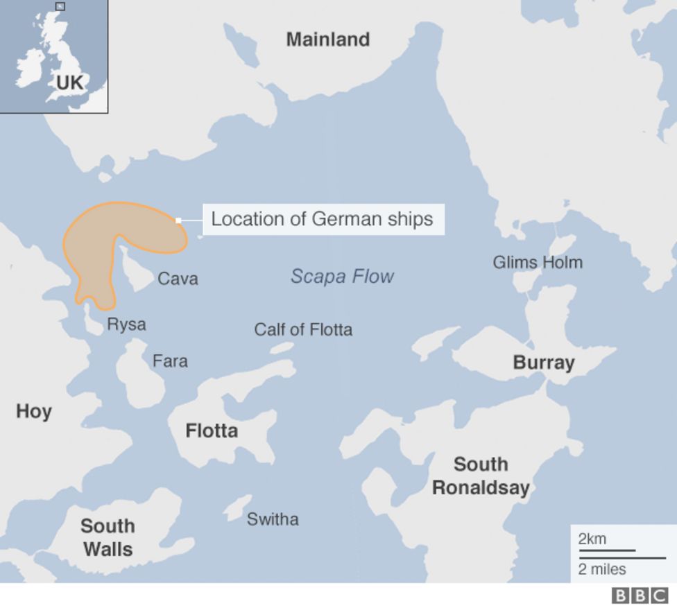 WW1: The letter that reveals a brutal day at Scapa Flow - BBC News