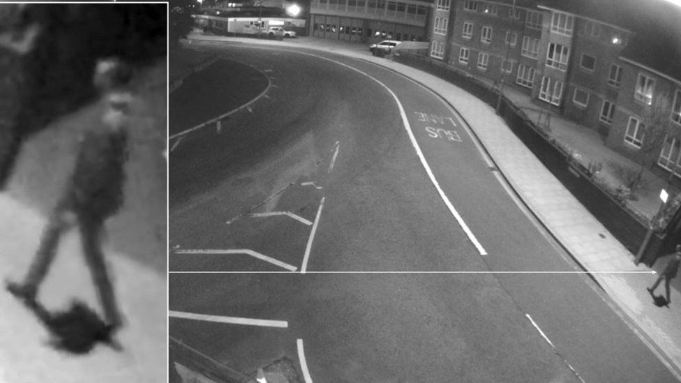Fareham rape: Footage released of man after woman attacked - BBC News