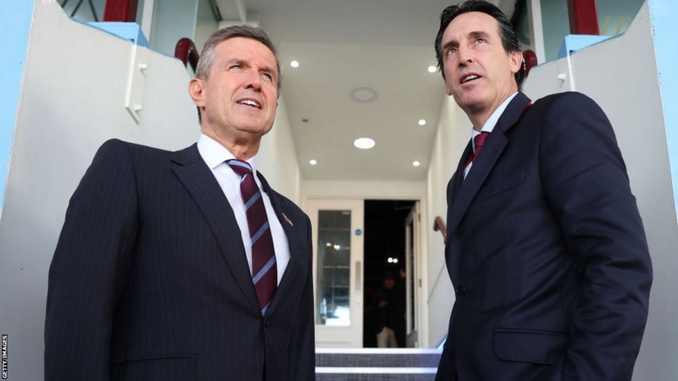 Aston Villa: Christian Purslow to step down as chief executive - BBC Sport