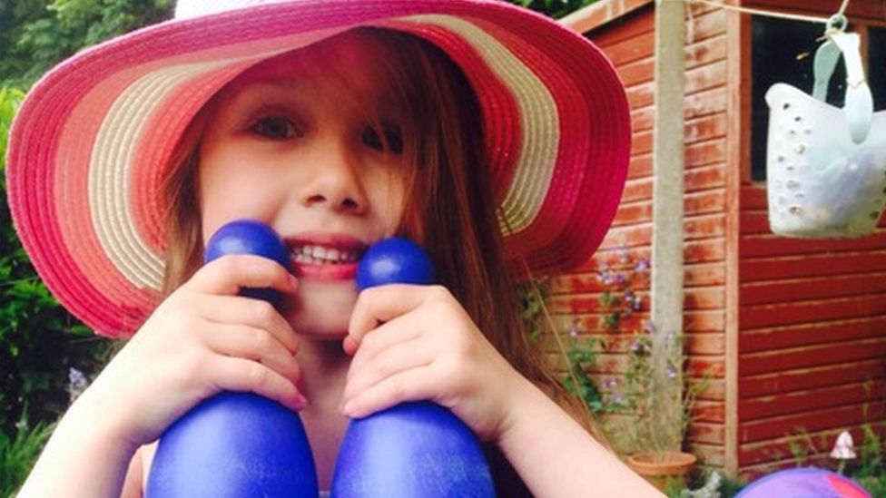 Bouncy castle that killed Summer Grant 'packed away' - BBC News