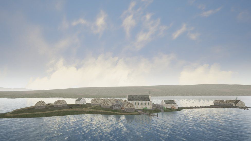 Lord of the Isles' medieval home in Islay recreated - BBC News