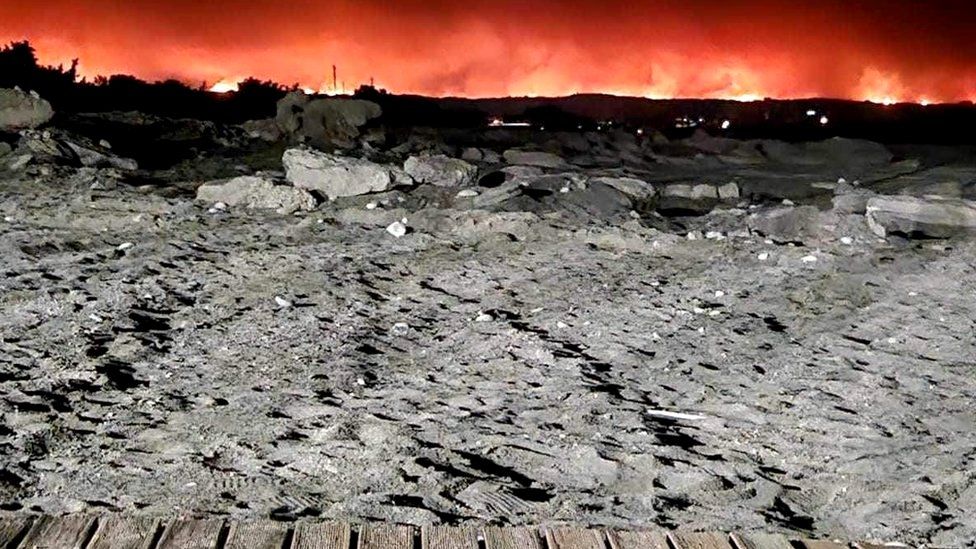 Rhodes: NI holidaymakers travel to the island after fearing money loss ...