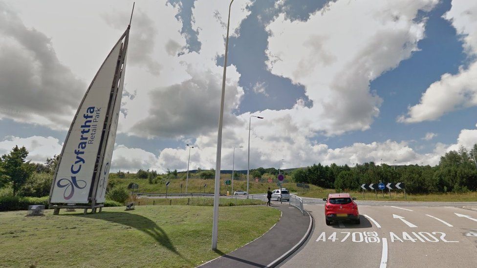 Works starts on Trago Mills' Merthyr Tydfil shops plan - BBC News