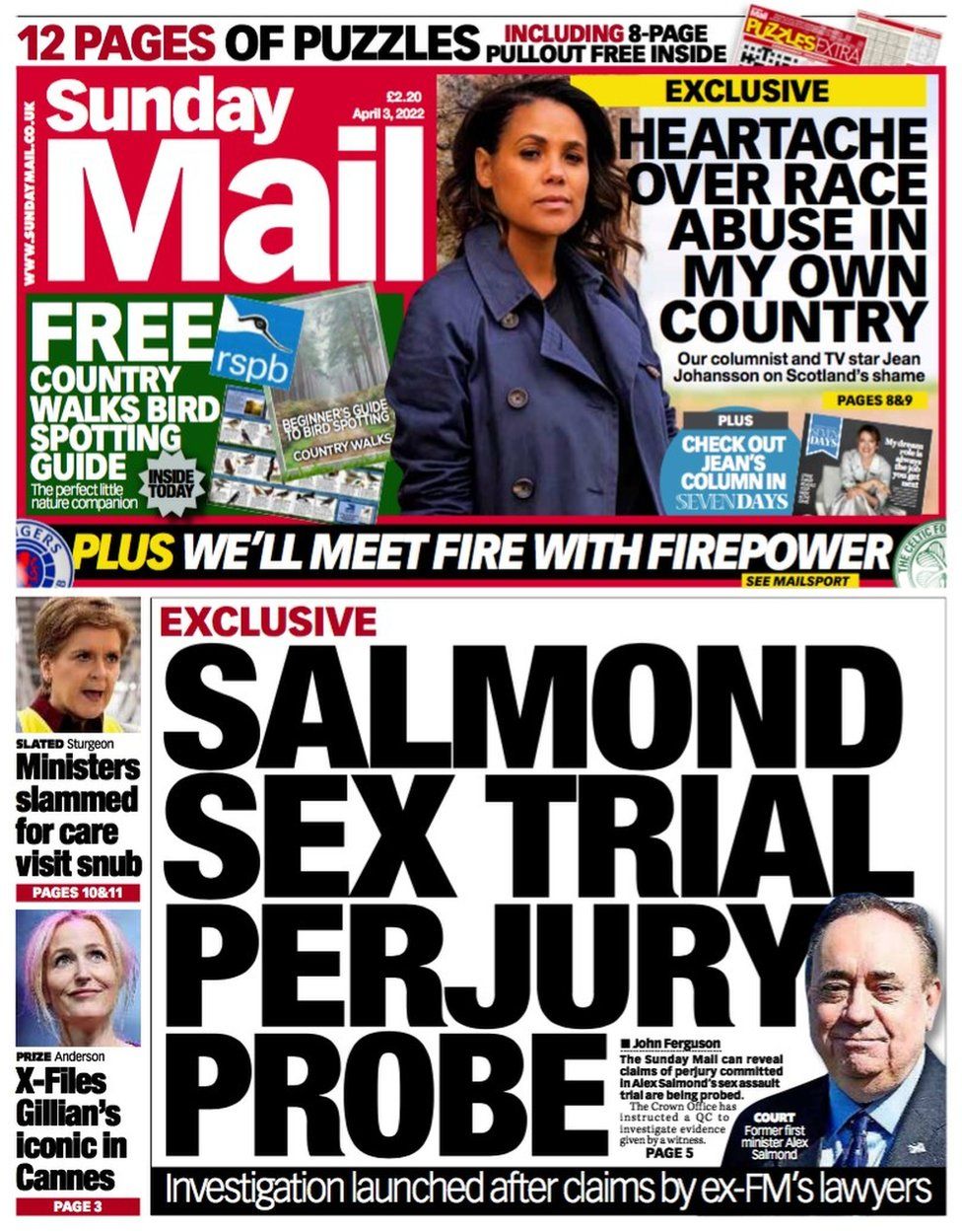 Scotland's papers: Tory MP suspended and millions 'lost' in ferry deal ...