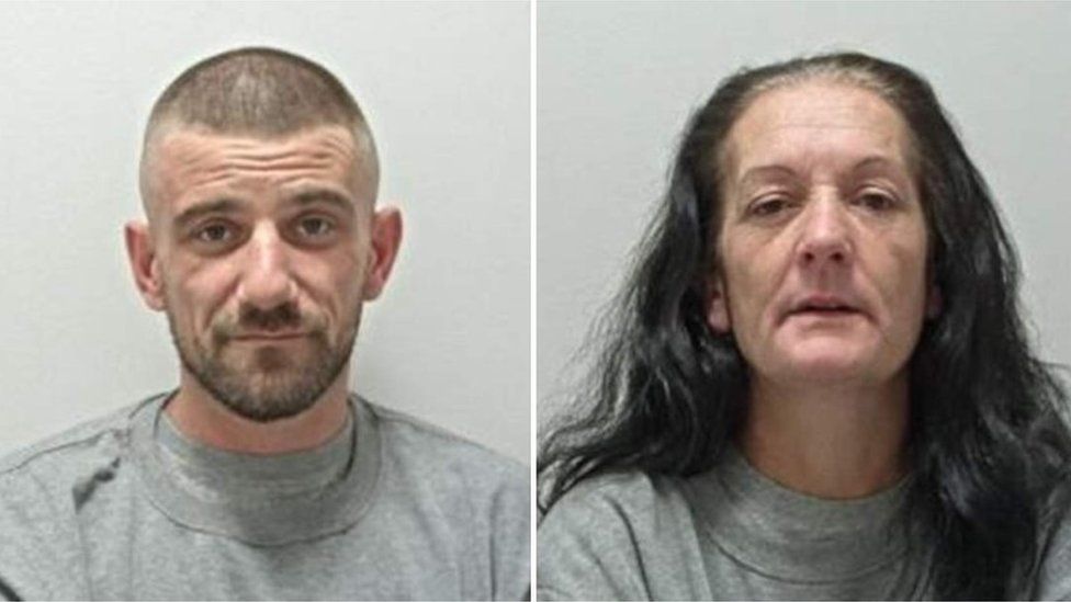 Man and woman jailed for Fleetwood 'personal vendetta' murder - BBC News