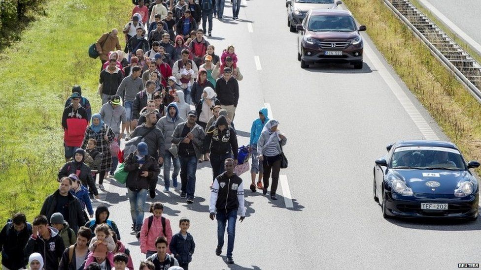 Refugees guest-edit Danish newspaper Information - BBC News