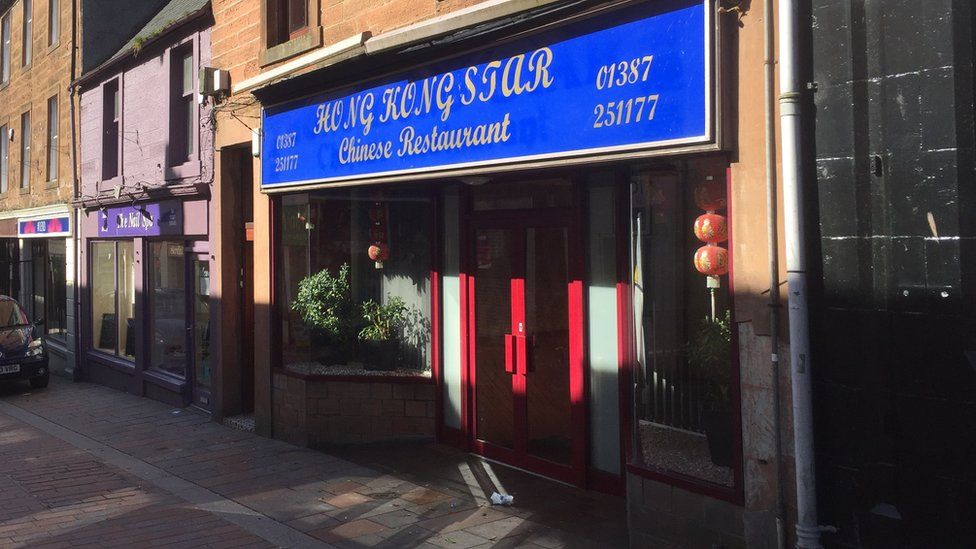 Man fined over racist napkin note in Dumfries restaurant - BBC News