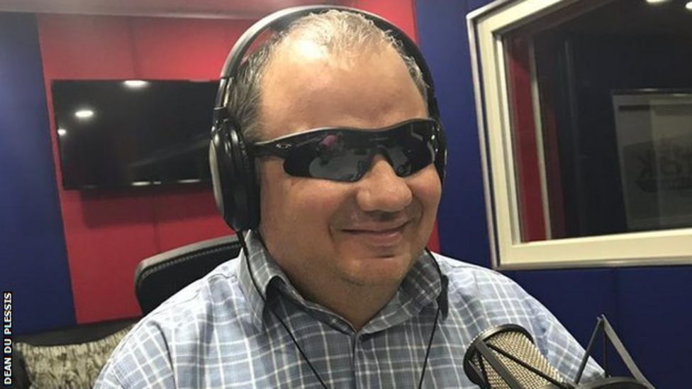 Dean du Plessis: The first visually impaired commentator to cover ...