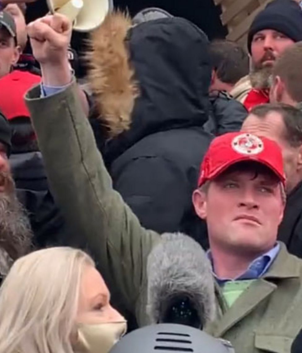 Federico Klein: Ex-state department aide jailed for Capitol riot - BBC News