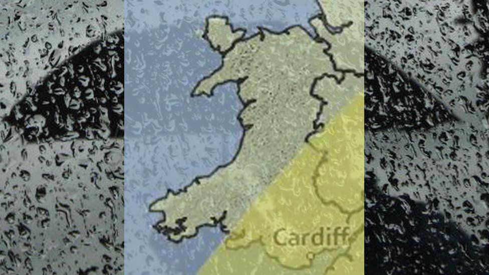 Met Office heavy rain warning for south Wales - BBC News