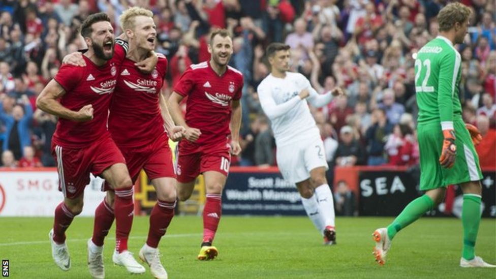 Aberdeen 1-1 Burnley: Gary Mackay-Steven and Sam Vokes trade goals ...