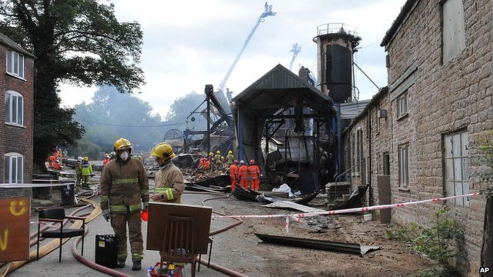 Bosley Mill Explosion Police Name Four Missing People Bbc News
