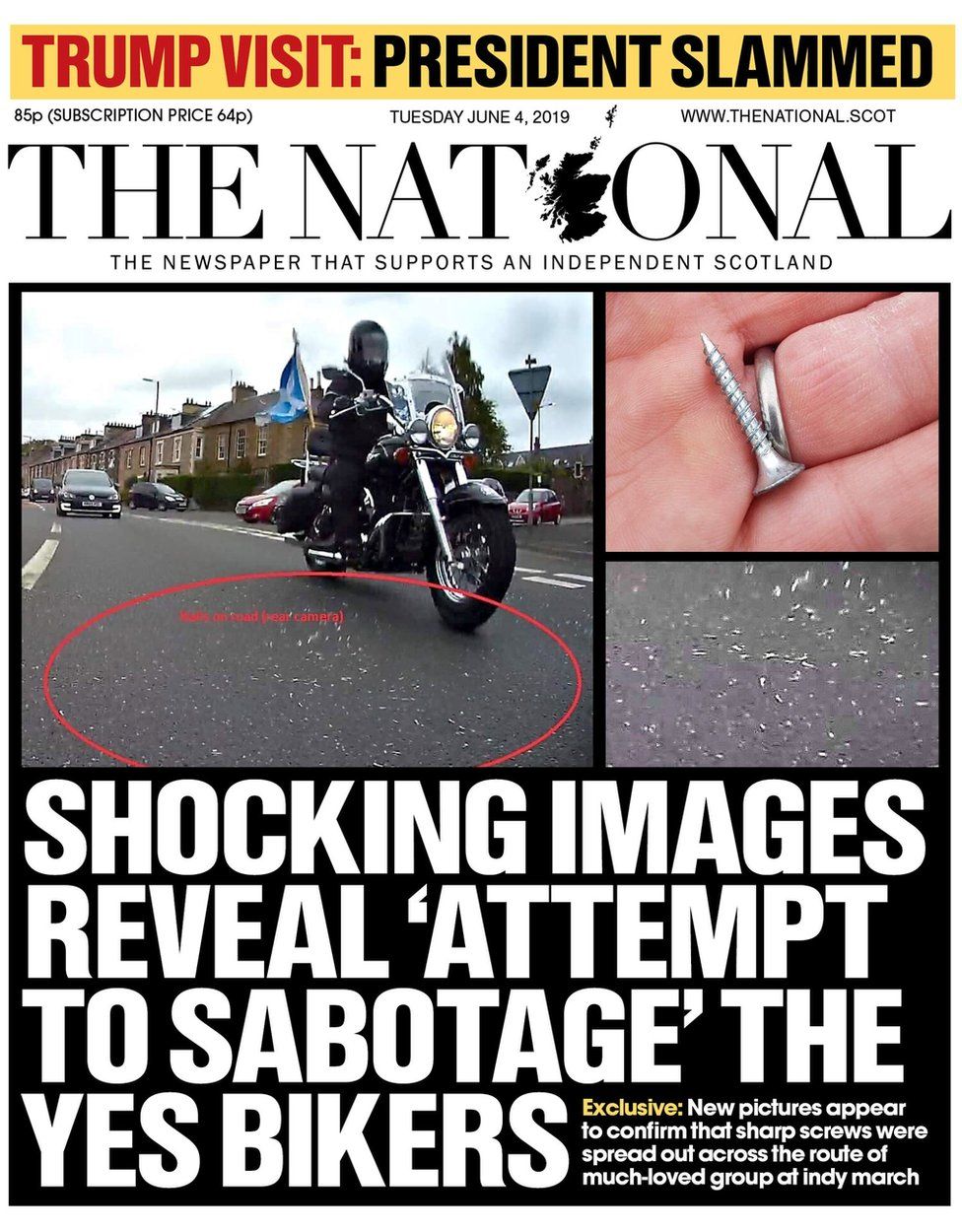 Scotland's papers: Trump's 'tirade' and May snub - BBC News