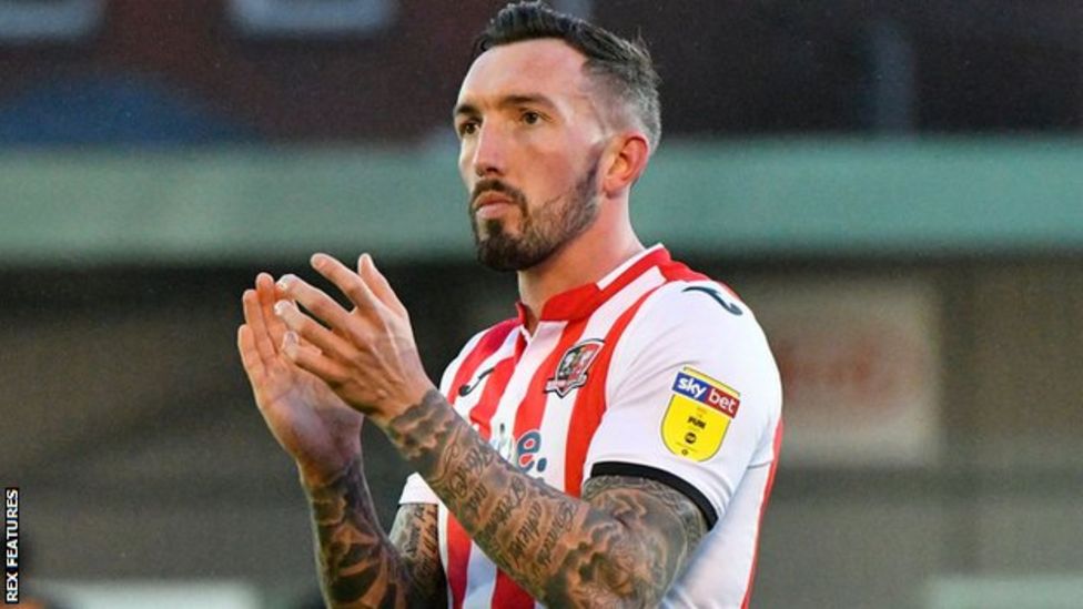 Ryan Bowman: Exeter City striker says there is no pressure on him to ...