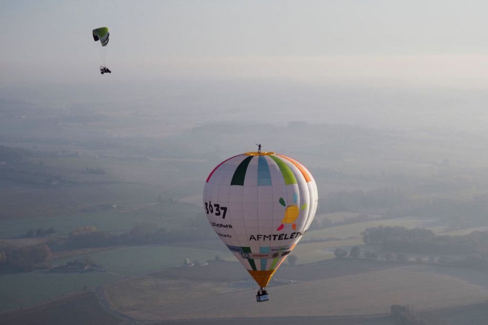 Hot air balloon: Up, up and away - check out this epic balloon record ...