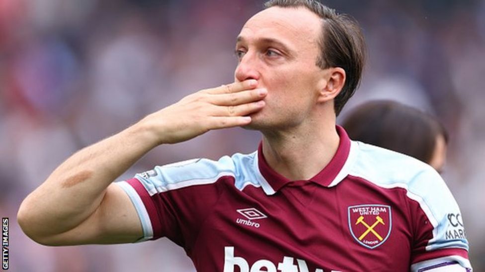 Mark Noble on West Ham retirement and 'leaving in peace' - BBC Sport