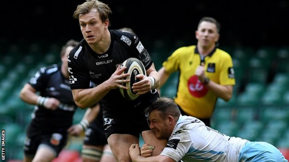 Nick Tompkins: Wales centre back at Saracens after Dragons loan - BBC Sport