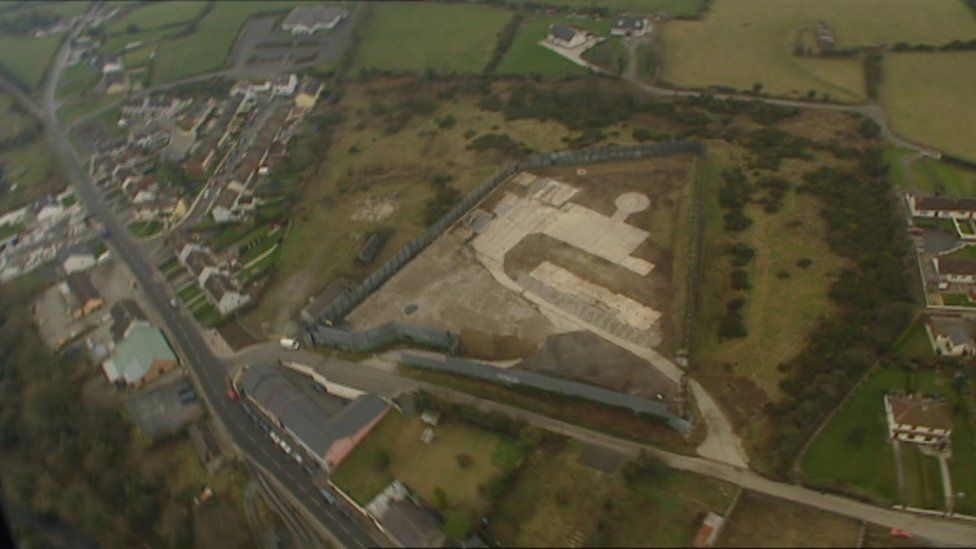 Forkhill peace forest planted at former army base - BBC News