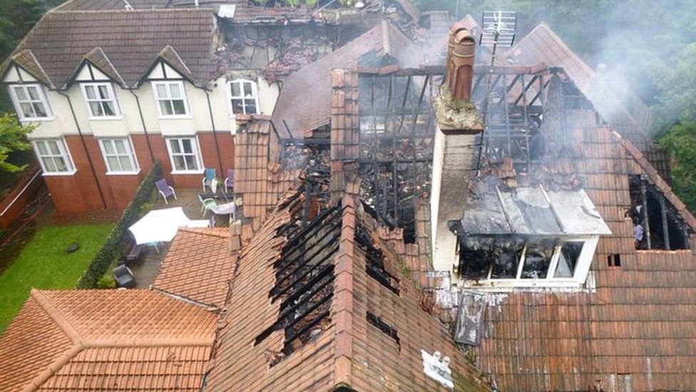 Sunderland care home fire a 'challenging incident' - BBC News