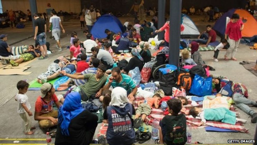 What impact will migrant crisis have on UK's EU deal? - BBC News