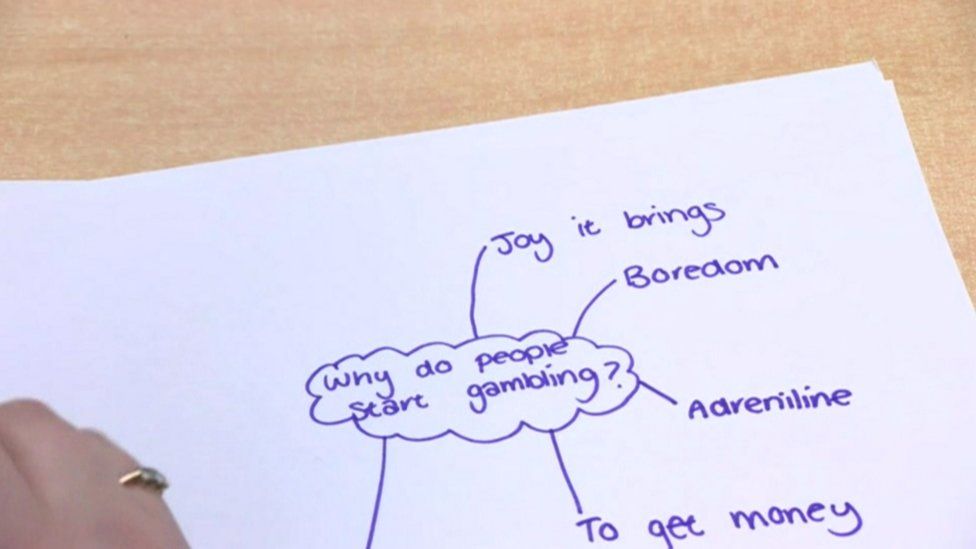 Gambling education programme aims to shatter stigma - BBC News