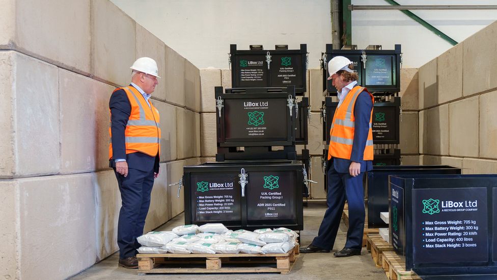 Wolverhampton industrial-scale battery recycling plant opens - BBC News