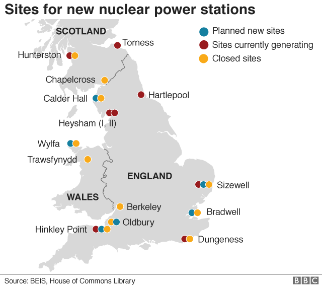 Sizewell C: Government in talks to fund £20bn nuclear plant - BBC News