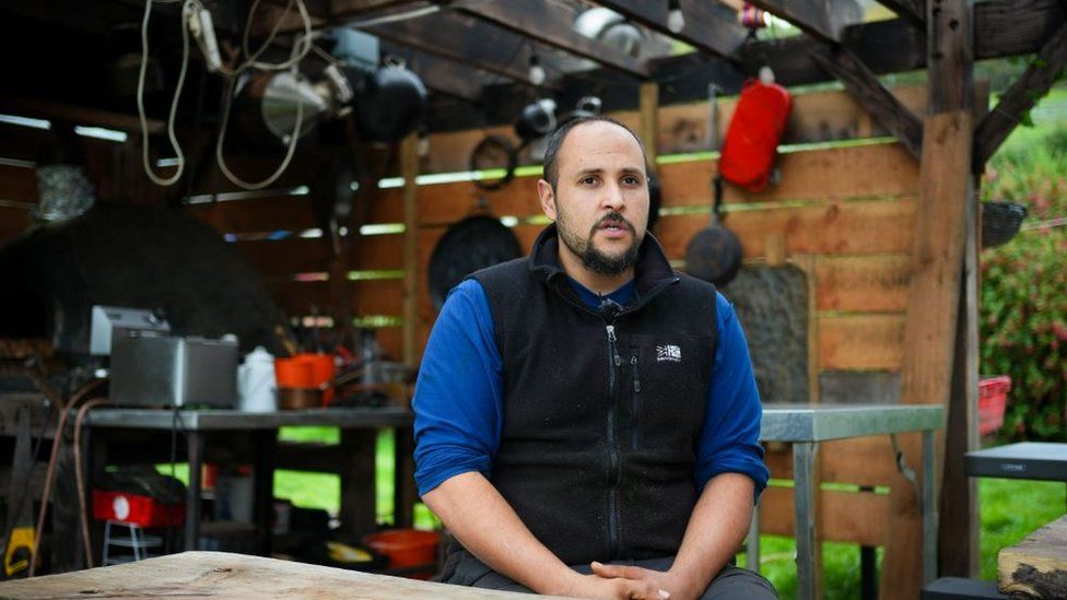 Muslim farmer wants more diverse rural visitors - BBC News