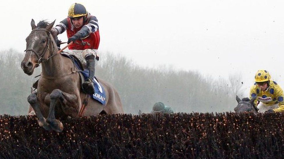 Secret Reprieve yn ennill Grand National Cymru - BBC Cymru Fyw