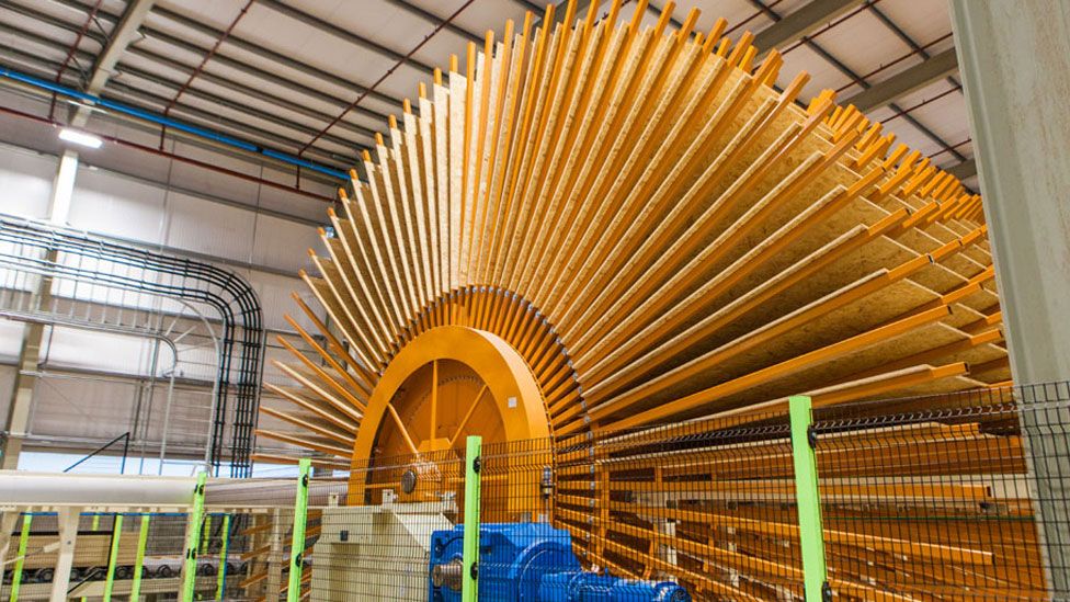 New £95m line at Norbord factory opened by Nicola Sturgeon - BBC News