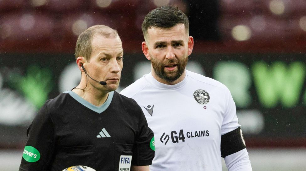 Motherwell write to SFA over handball rule - BBC Sport