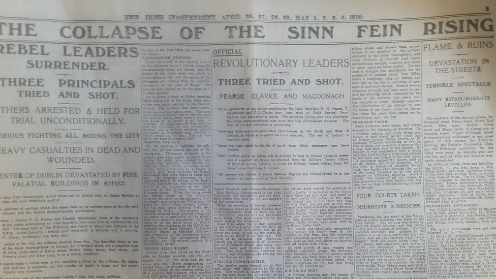 Easter Rising 1916: How the Impartial Reporter got the biggest story in ...