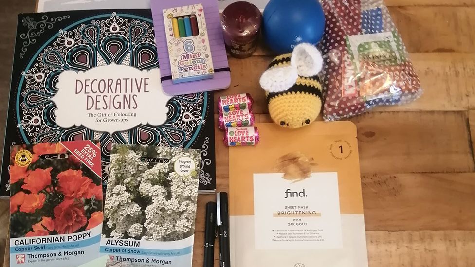 Charity creates gift packs for isolated people in Stoke-on-Trent - BBC News