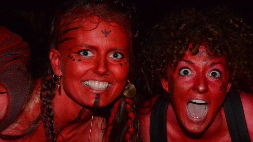 Beltane Fire Festival marks May Day in Edinburgh - BBC News