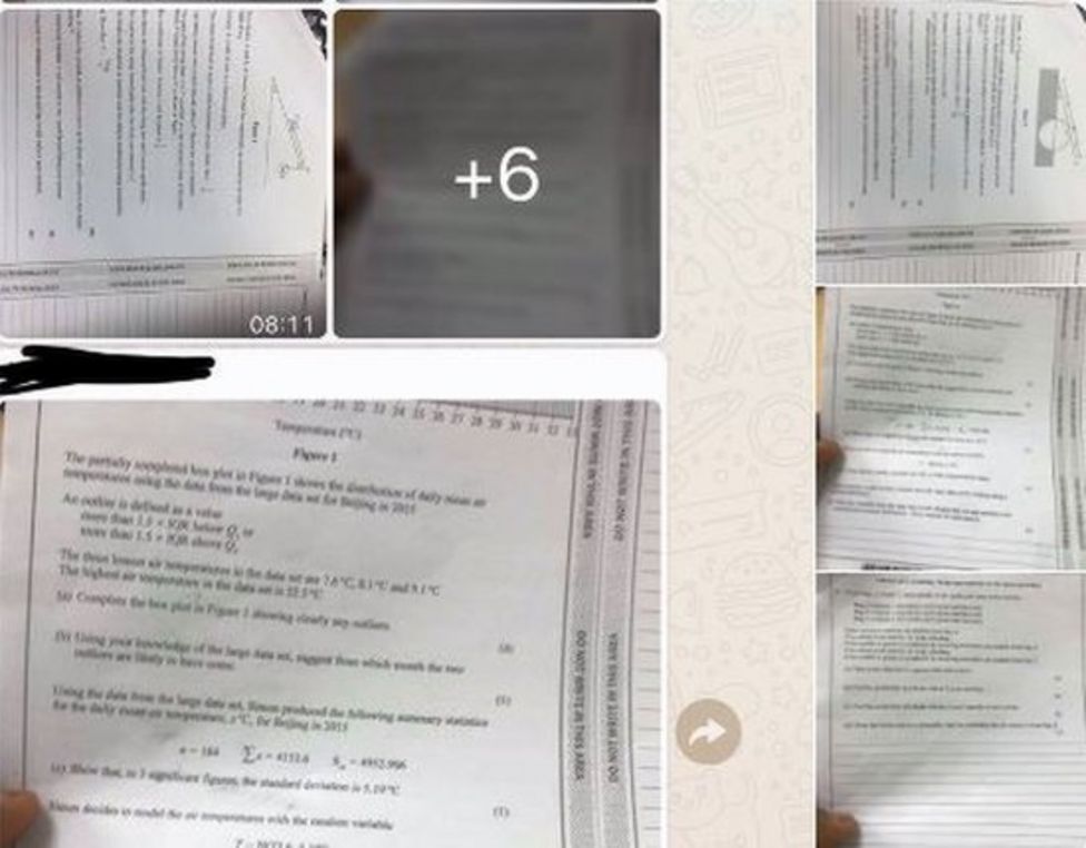 Maths paper leak: Students' fury at exam board 'shambles' - BBC News