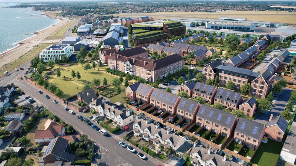 Gosport: Homes to be built on HMS Daedalus site - BBC News