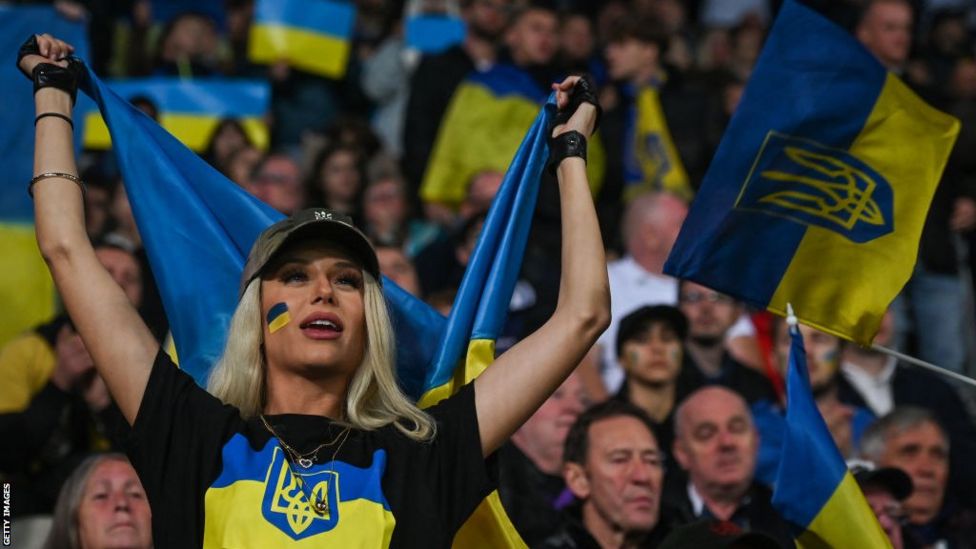 England v Ukraine: 'The whole country dreams of a win at Wembley' - BBC ...